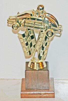 TROPHY FIGURE QUARTER MIDGET RACE CAR RACING SPRINT CHILI BOWL USAC ...