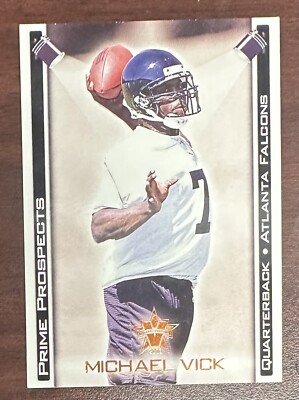 Michael Vick 2001 Pacific Vanguard Prime Prospects #1 Rookie | eBay