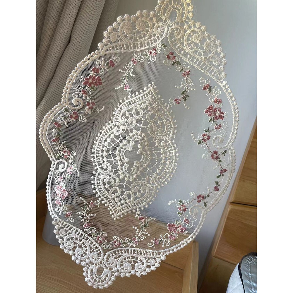 Tablecloth Table Cloth Kitchen Wedding 31*44cm Embroidered Hollow Lace | eBay