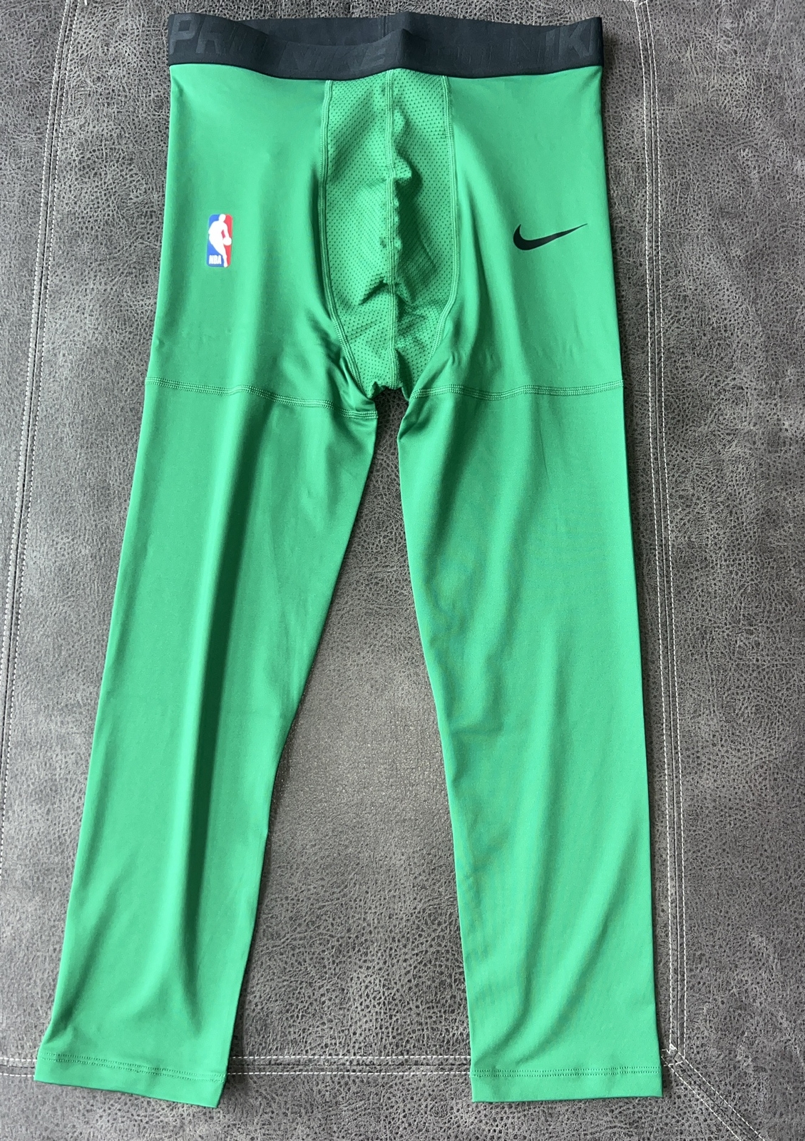 LARGE TALL NIKE NBA Compression Leggings AA0751-312 Men’s GREEN for ...