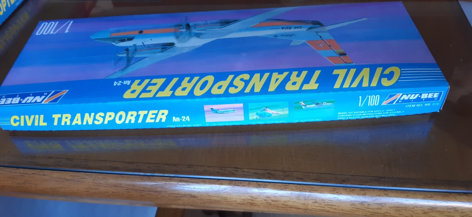 1:100 Vintage NU.BEE VEB Plasticart GDR Model Plane Kits COLLECTION ...