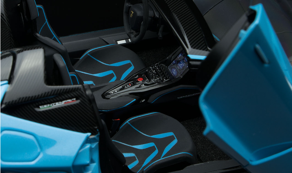 Lamborghini Race Car Hypercar w/Orig.Wheels Rims Custom Built1:18SCALE ...