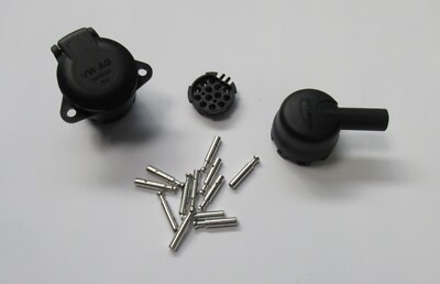 Original VW Audi Skoda Gehäuse für Anhängerbetrieb Steckdose 13 polig ...