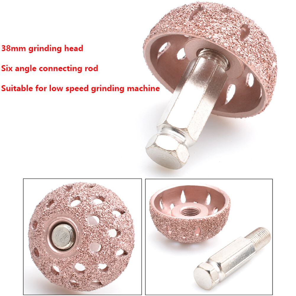 38mm Coarse With Linking Rod Diamond Hexagonal Grinding Head Tire ...