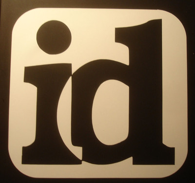 ID Software Logo Contour Cut Vinyl Sticker - (White) - Gaming Doom ID ...