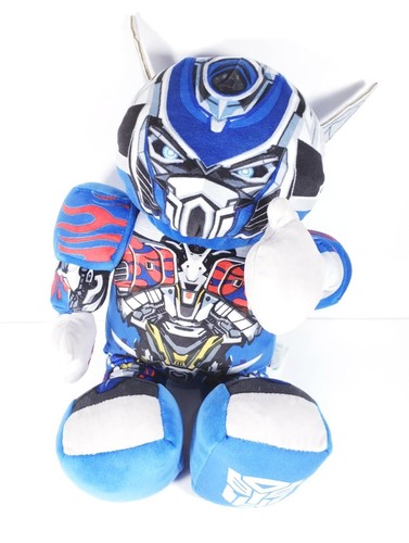 Build a Bear Transformers Optimus Prime BAB Stuffed Plush 16" | eBay