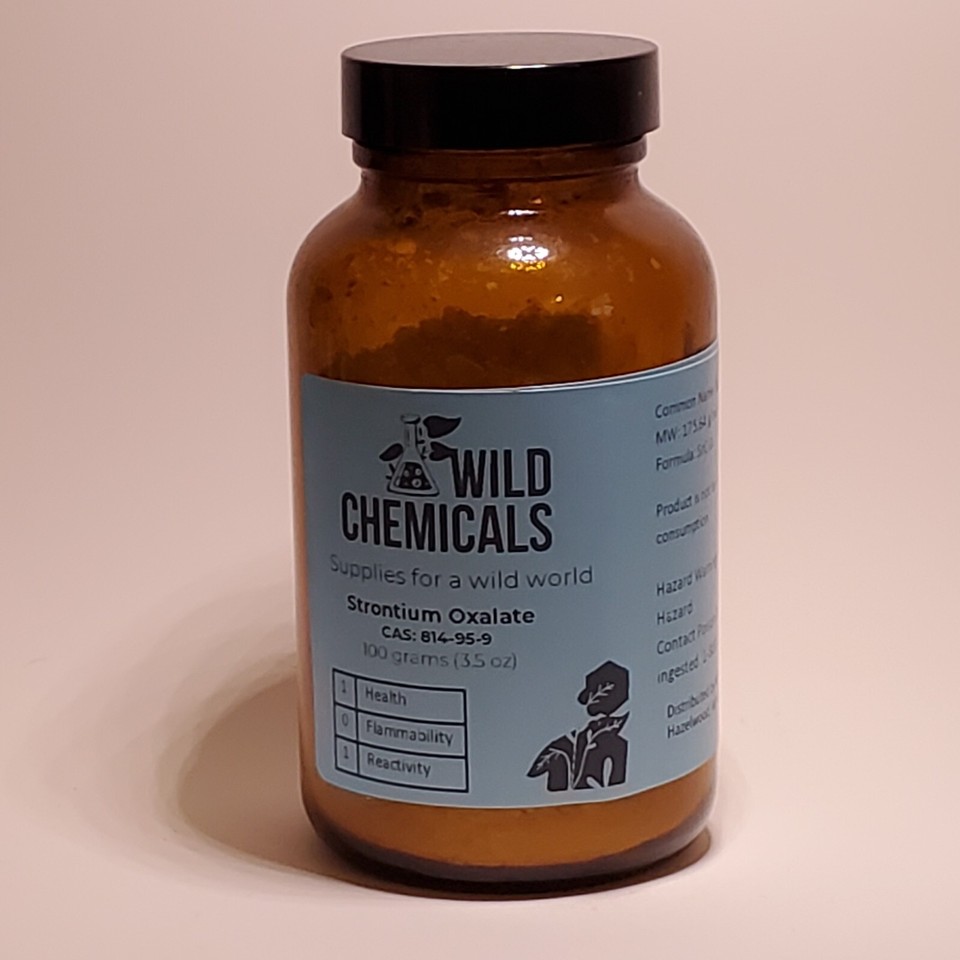 Strontium Oxalate - Lab Chemical 100g | eBay