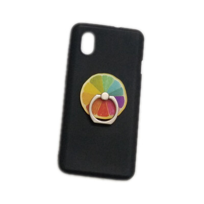For Optus X Start 2 3D Lemon Finger Ring Stand Holder Soft TPU Phone ...