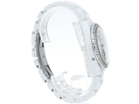 CHANEL J12 38mm fours de lune diamond bezel H3405 #L393 | eBay