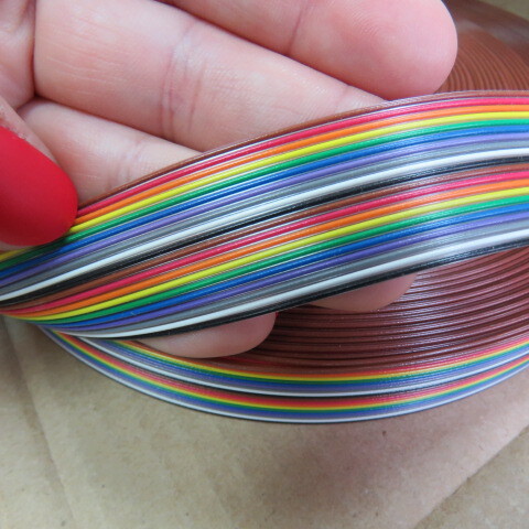 3M 3302/20 Qty of 100 per Lot Flat Ribbon Cable Multiple 20 Conductors ...