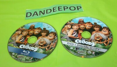The Croods (Blu-ray/DVD, 2013, 2-Disc Set, Includes Digital Copy ...