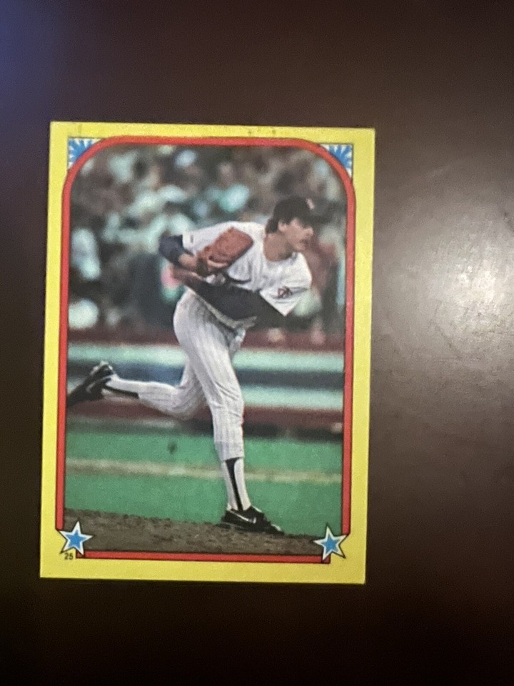 Don Mattingly Frank Viola 1988 Topps Super Star Sticker Back Cards #35/ ...