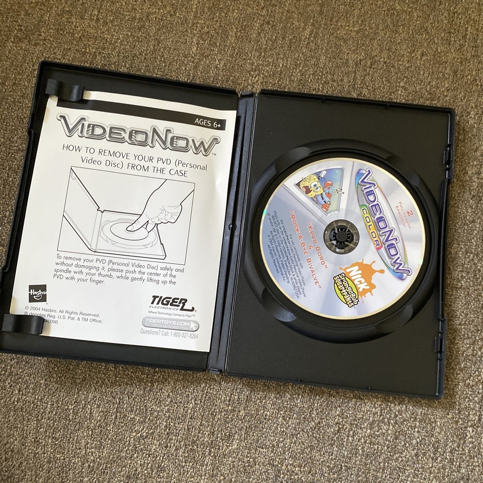 VideoNow Color SpongeBob SquarePants CD Disc 1 653569002888| eBay