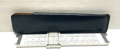 Vintage Doric K & E Co. 9068 Pocket Western Slide Rule Ruler With Case ...