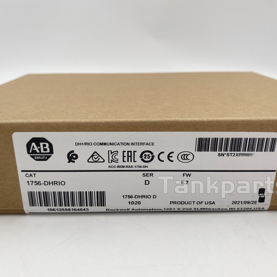 AB 1756-DHRIO/C Allen-Bradley Controllogix DH Plus / RIO Comms Module ...
