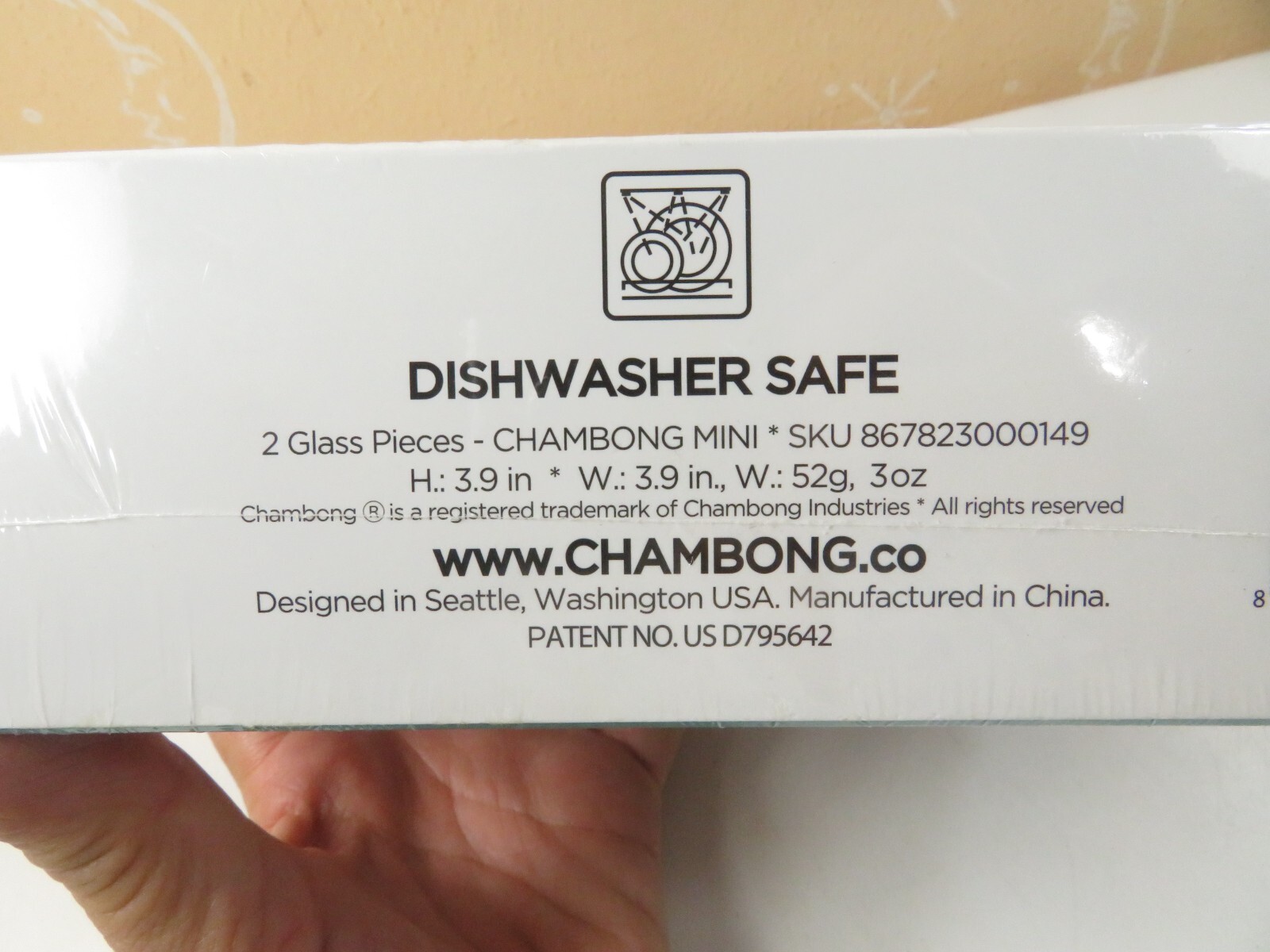 Chambong Champagne Glass - Gold/White (2 Piece) for sale online | eBay