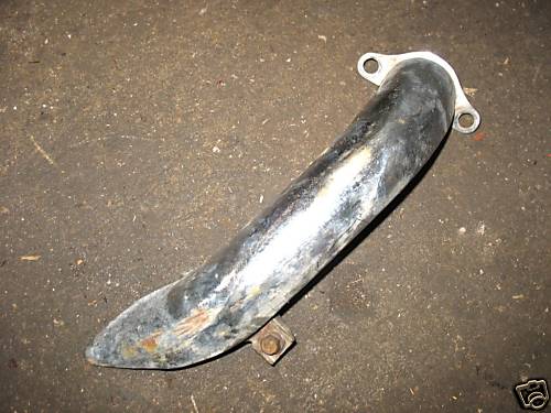 78 Honda GL1000 Goldwing GL 1000 RH Right Hand Side Exhaust Header Trim ...