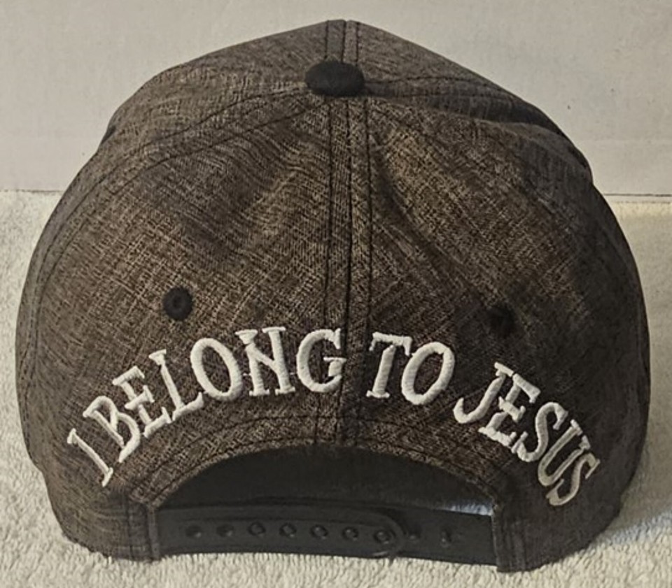 CROSS BACK OFF DEVIL I BELONG TO JESUS RELIGIOUS SNAPBACK BASEBALL CAP ...