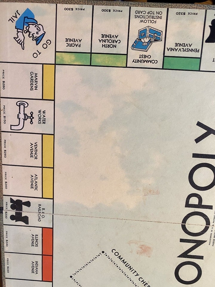 VTG Monopoly White Box Post WW2 Edition + Extras | eBay