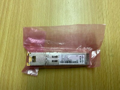 Cisco SFP-GE-T EXT 1000BASE-T Gigabit Transceiver Module Cisco 30-1421 ...