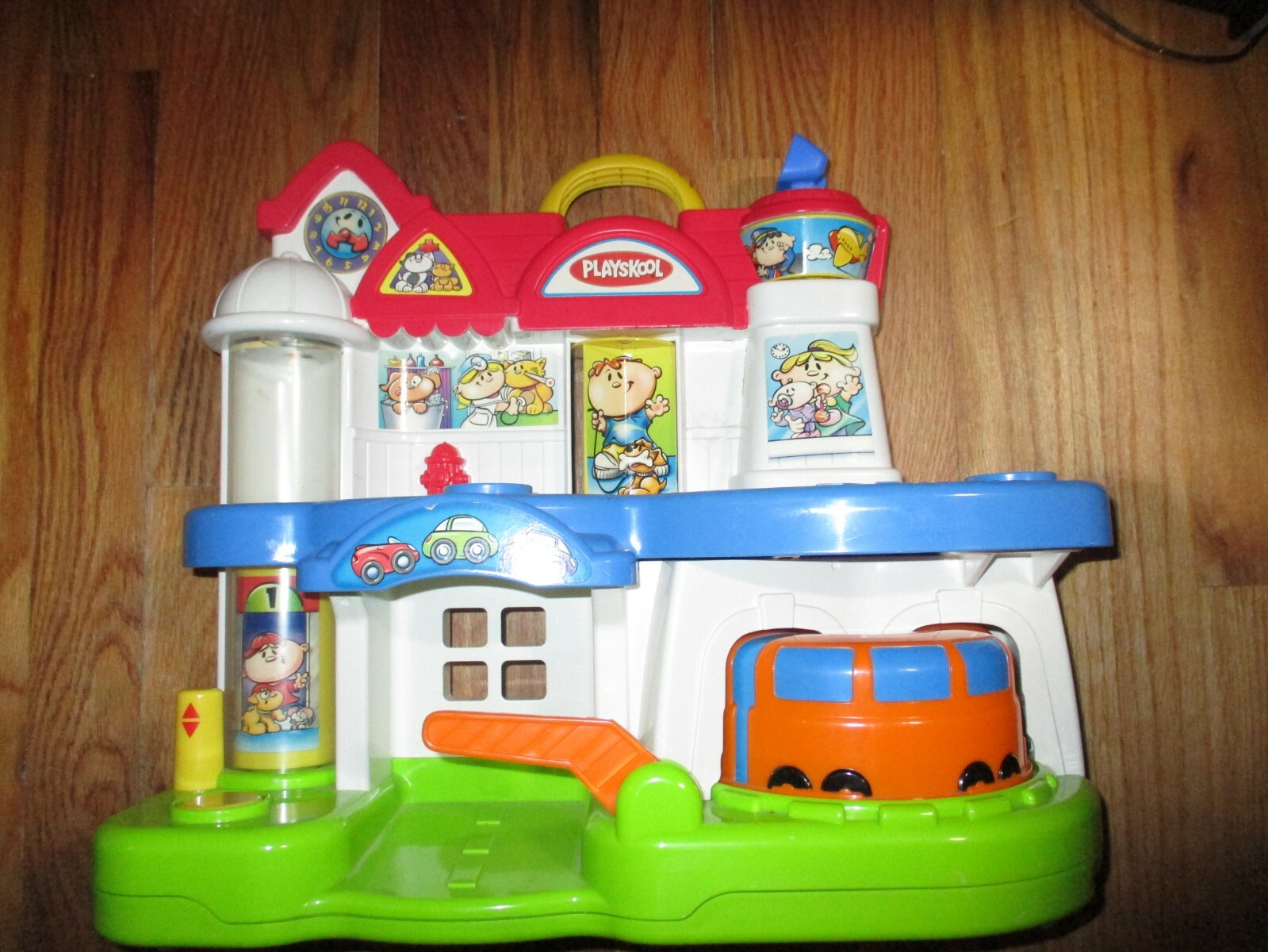 RARE Vintage Hasbro *Playskool* Around Town Activity Center 06032 Free ...