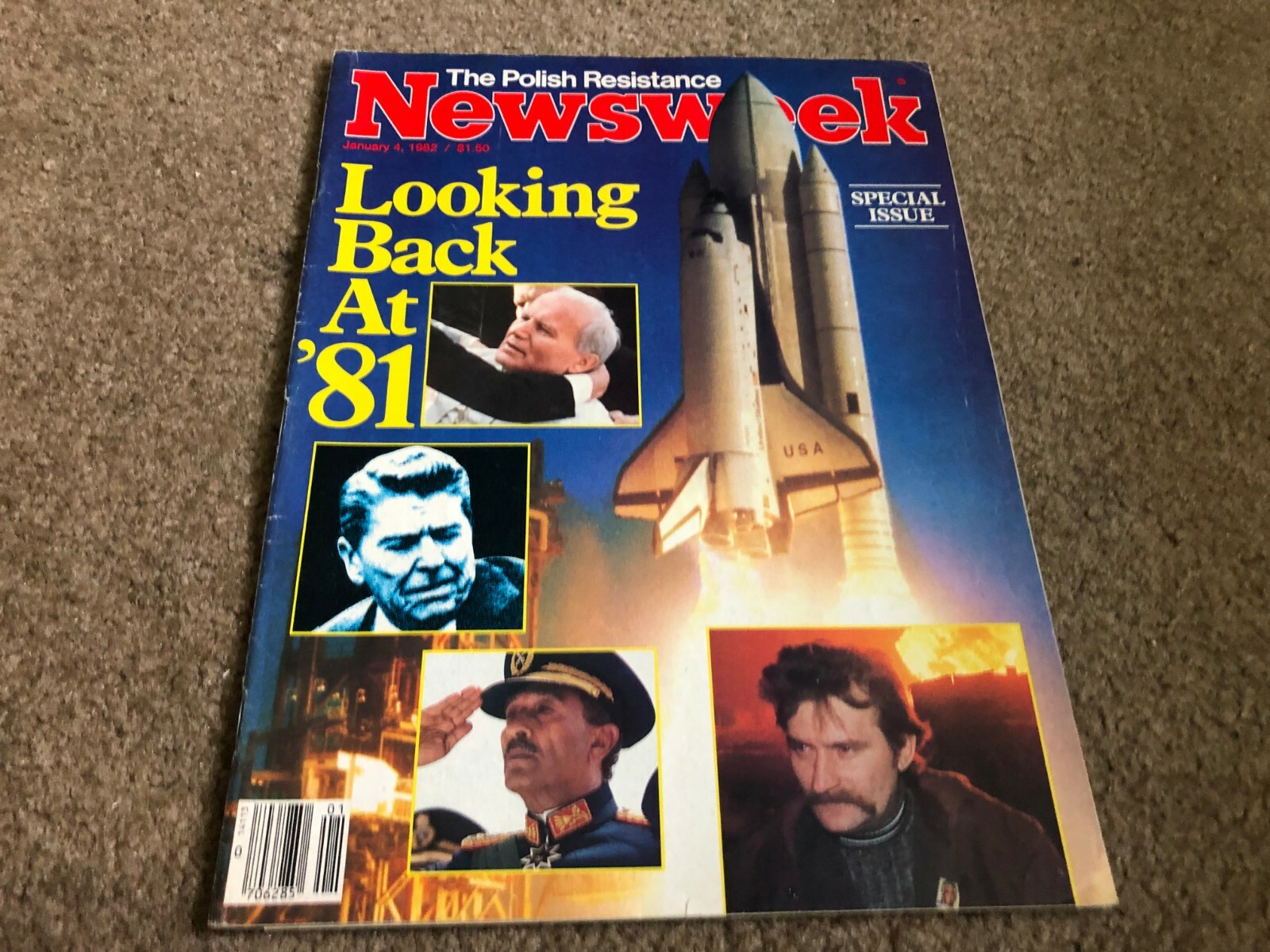 JAN 4 1982 NEWSWEEK vintage news magazine - LOOKING BACK at 1981 | eBay