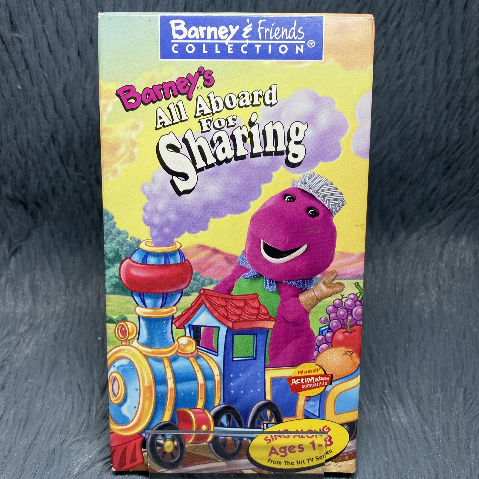 Barney - Barneys All Aboard for Sharing VHS 1996 Ding Along TV Show ...