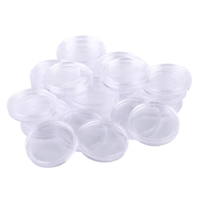 25pcs 38mm Airtight Capsule Coin Holder Case Box | eBay