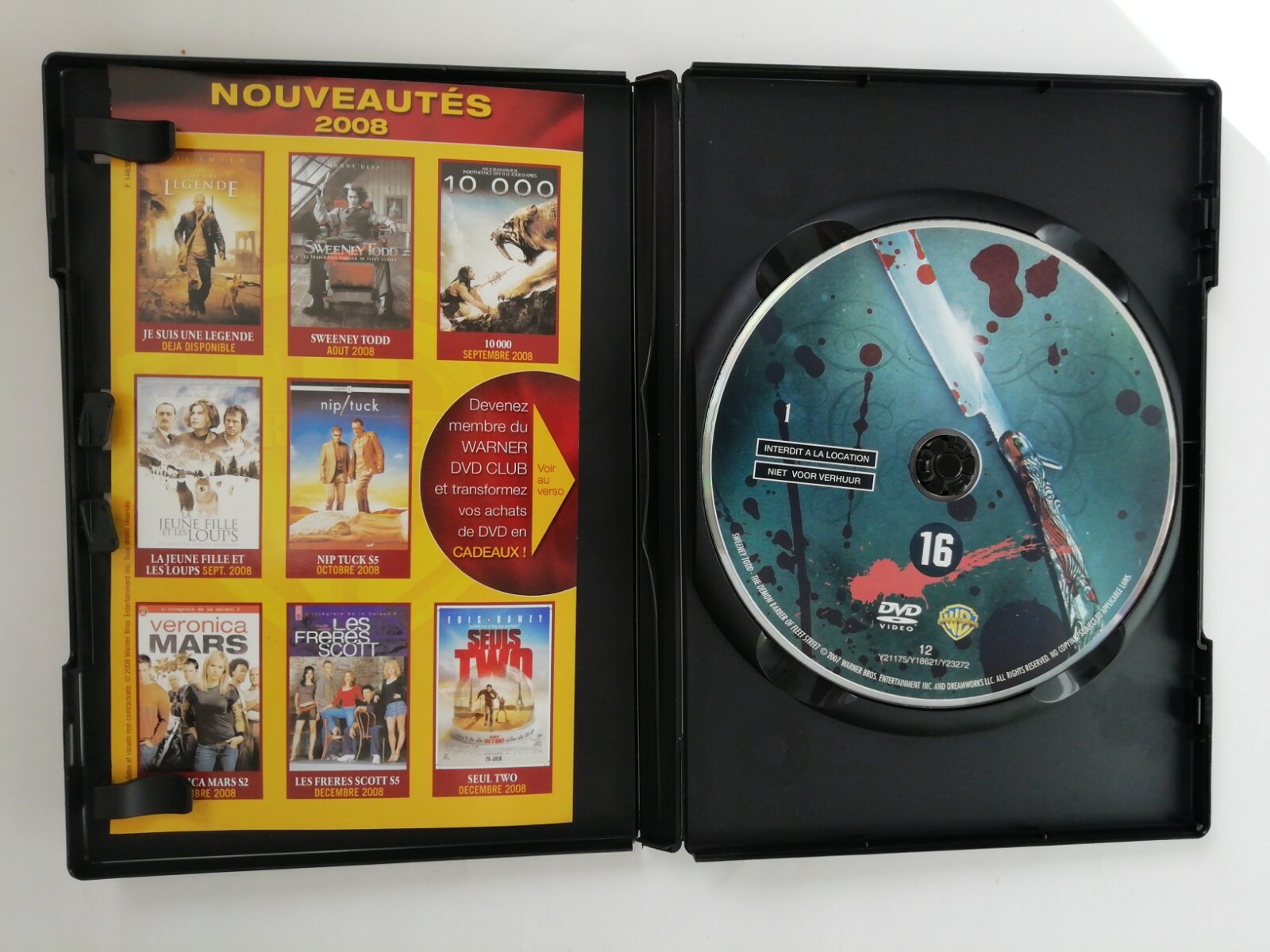 Sweeney Todd. DVD. Johnny Deep. | eBay