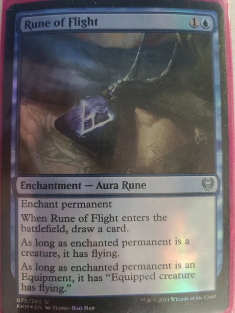 MTG Rune of Flight Kaldheim 075/285 Regular Uncommon for sale online | eBay