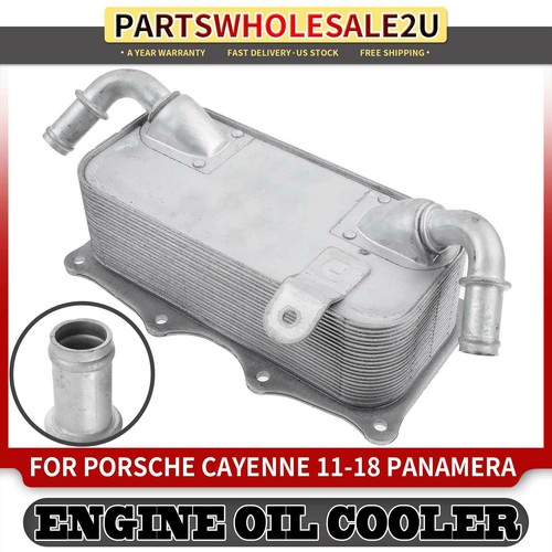 Engine Oil Cooler for Porsche Cayenne 2011-2018 Panamera 2010-2016 ...