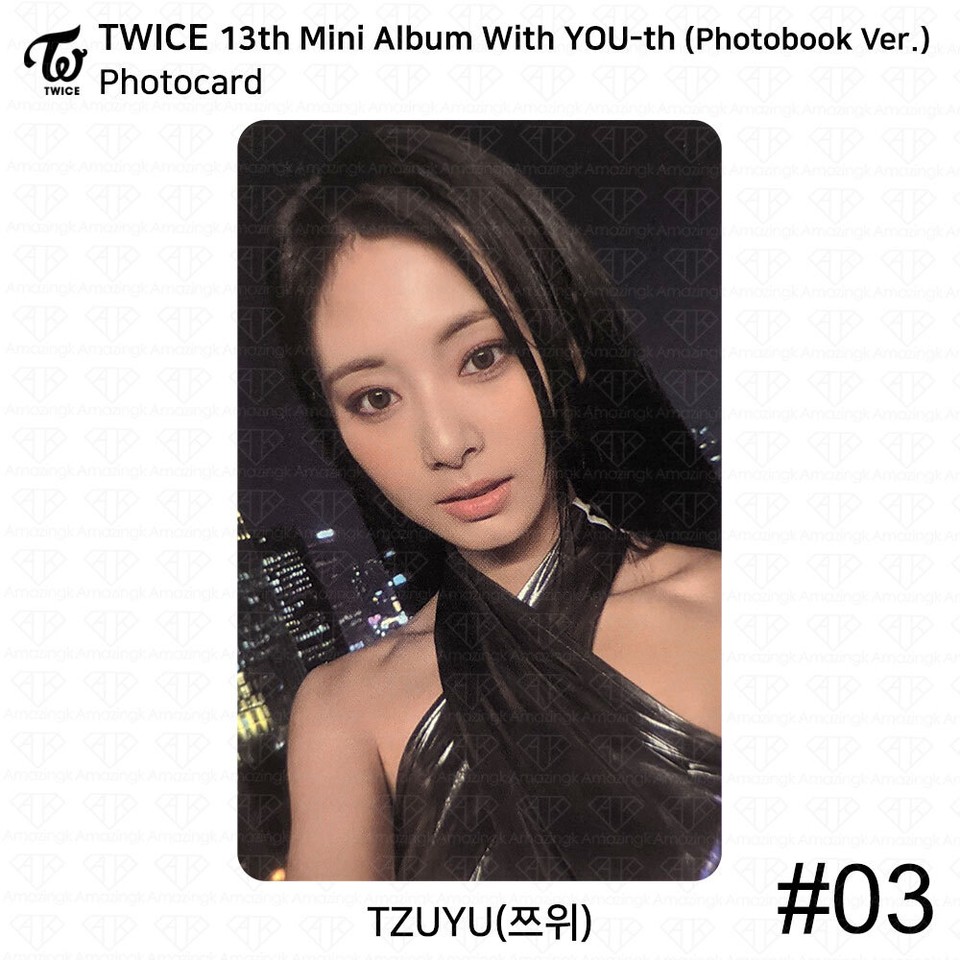 TWICE 13th Mini Album With YOU-th Youth Photocard Poster Film Sticker ...
