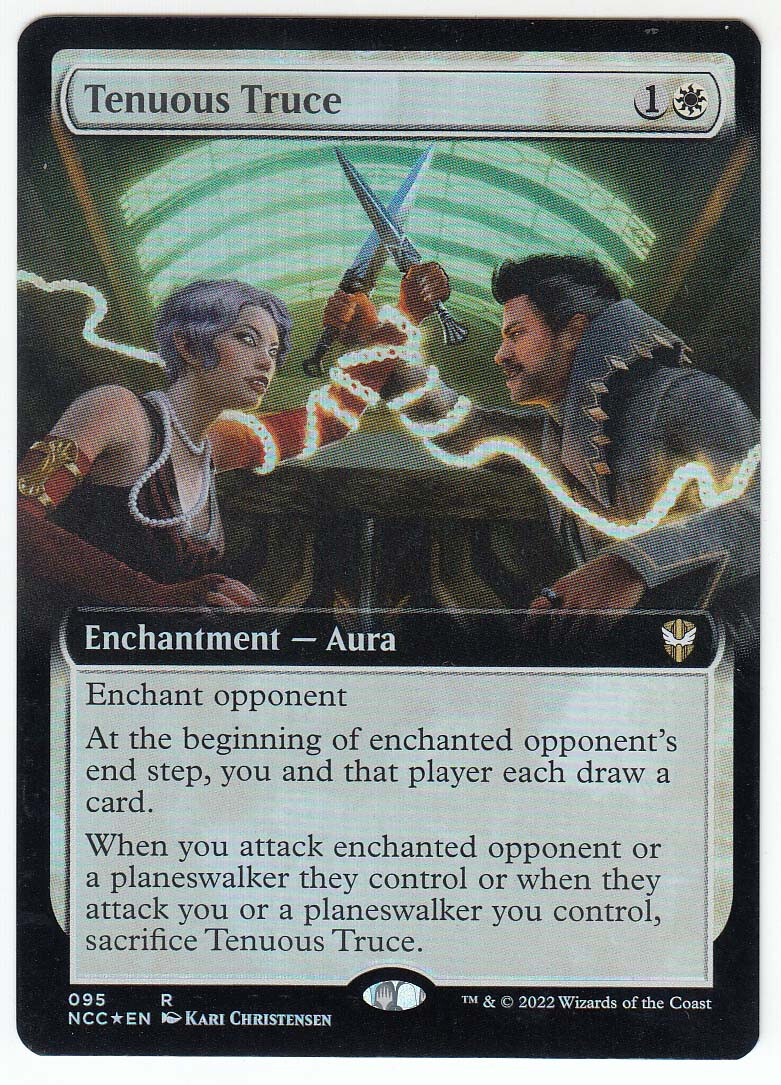 Magic the Gathering Streets of New Capenna Commander Tenuous Truce ...
