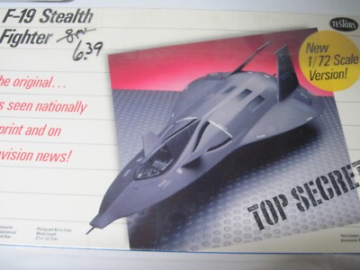 Testors 1/72 F-19 Stealth Fighter Model Kit | eBay