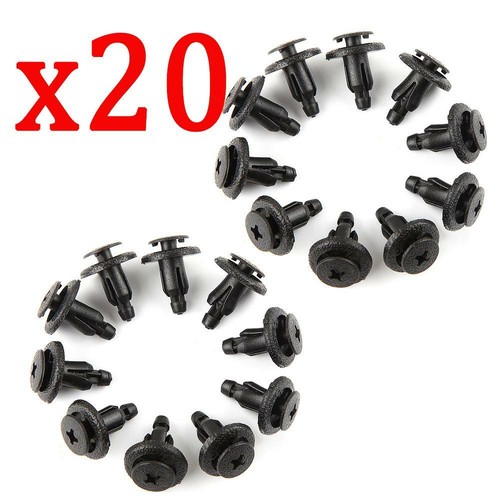 20x For Honda Motorcycle Fairing Panel Clips Plastic Screw Rivet ...