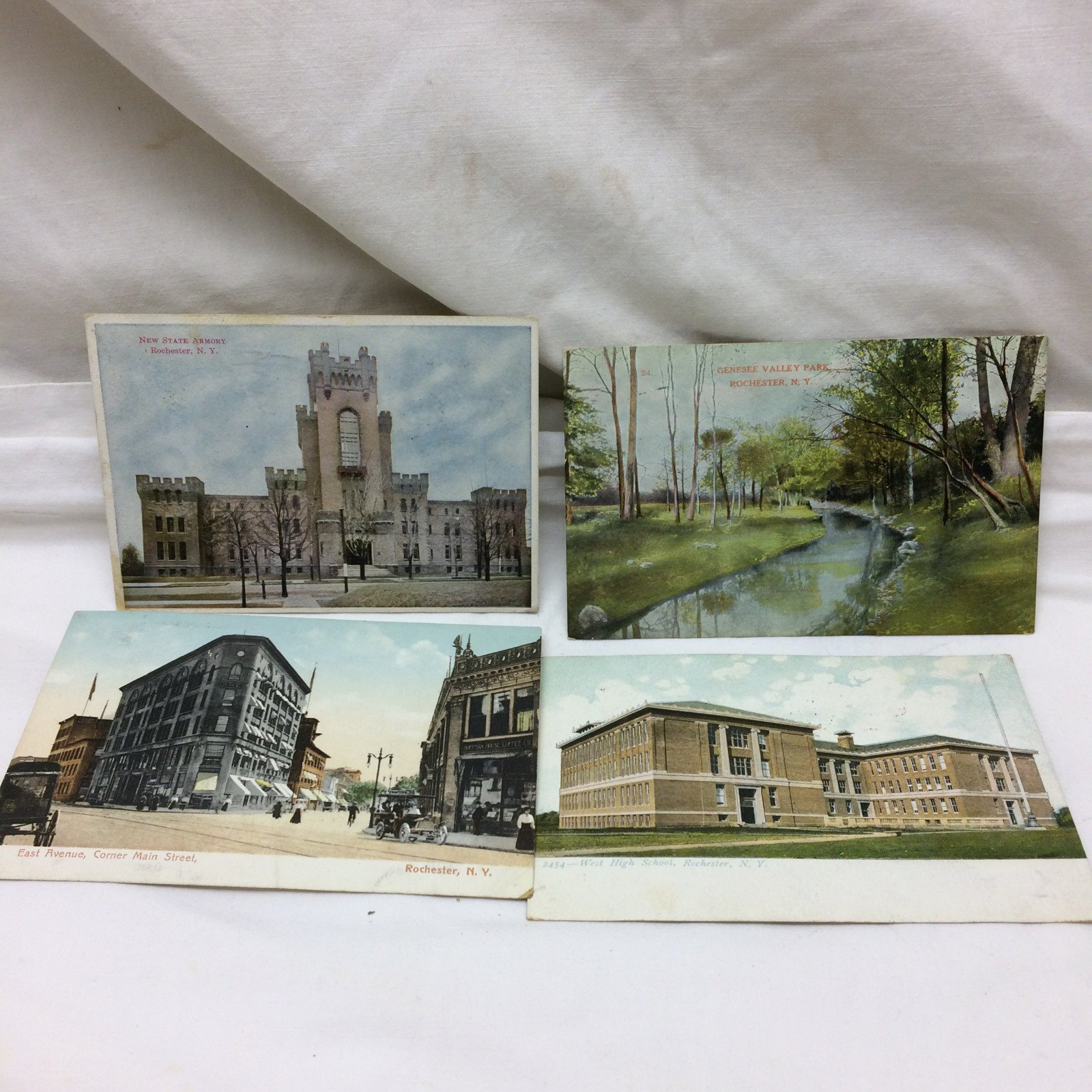 4 Vintage Postcards New York Rochester | eBay