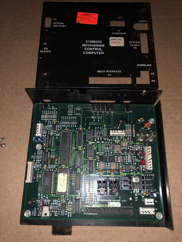 ROWE AMI CD JUKEBOX MECHANISM CONTROL COMPUTER 61086202 ####### | eBay