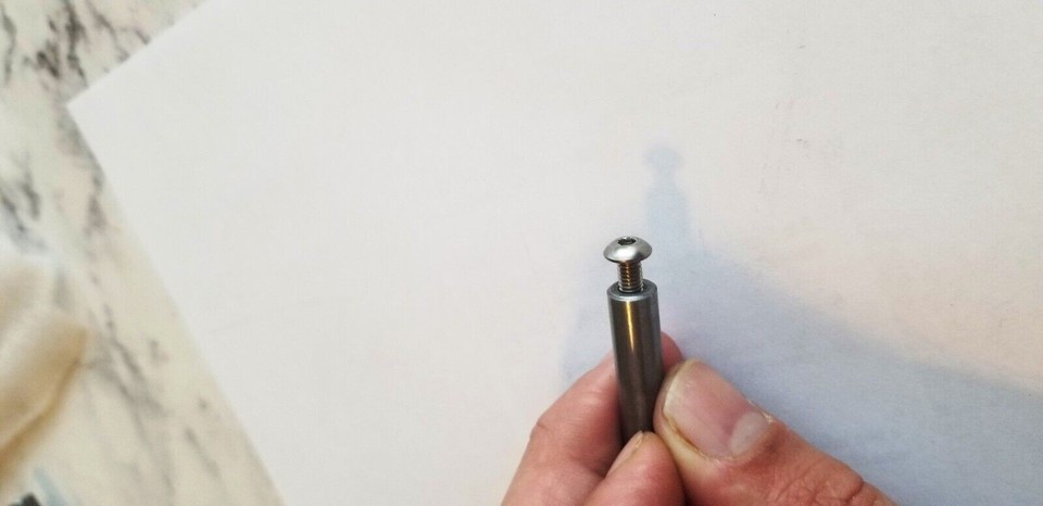 Linear Motion Shaft D8 8mm Rod 312 mm =12.28 in length M4 end thread ...