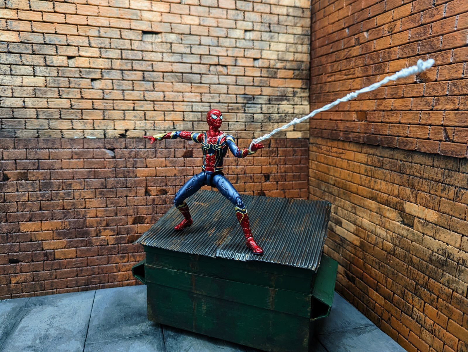 1:12 Scale Spider-Man Coiled Web Effect Prop | Grelly UK