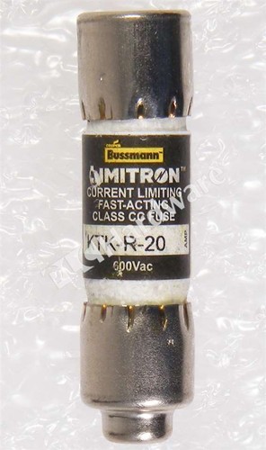 Limitron KTK-R-20 KTK-R Series Class CC Fuse 600V AC 20A Fast-acting | eBay