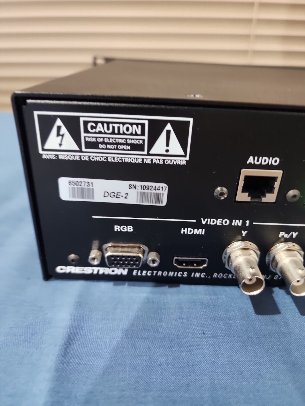 Crestron DGE-2 Digital Graphics Engine W/ HDMI and DigitalMedia CAT ...