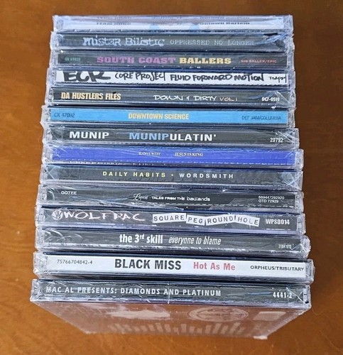LOT OF 14 RAP HIP-HOP CDS BRAND NEW SEALED OOP HIP-HOP GANGSTA RAP | eBay