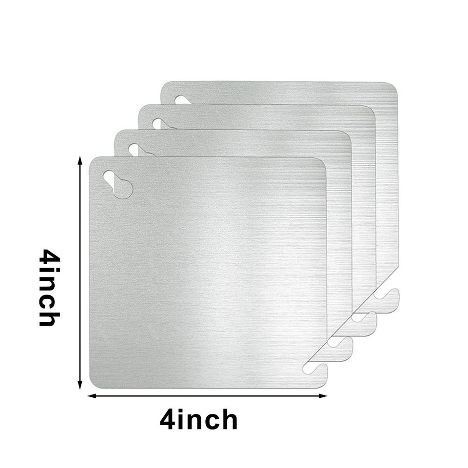 Square Metal Electrical Box Cover Panel for 4 Inch Junction Box ...