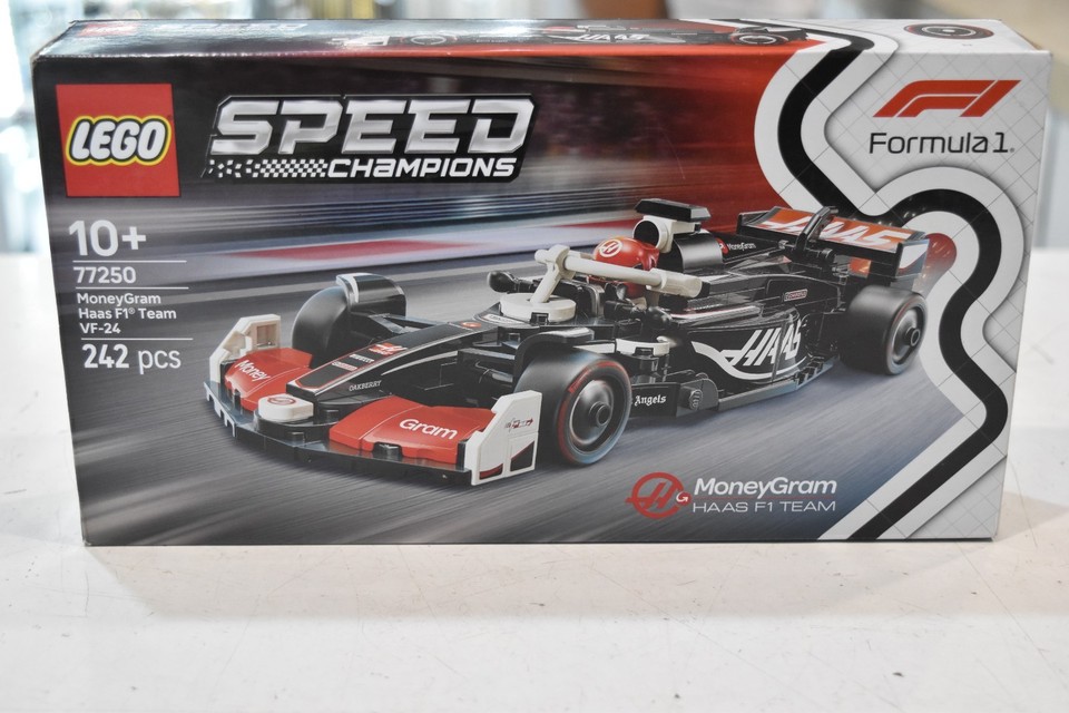 LEGO 77250 MoneyGram Haas F1 Team VF-24 Race Car | eBay Australia