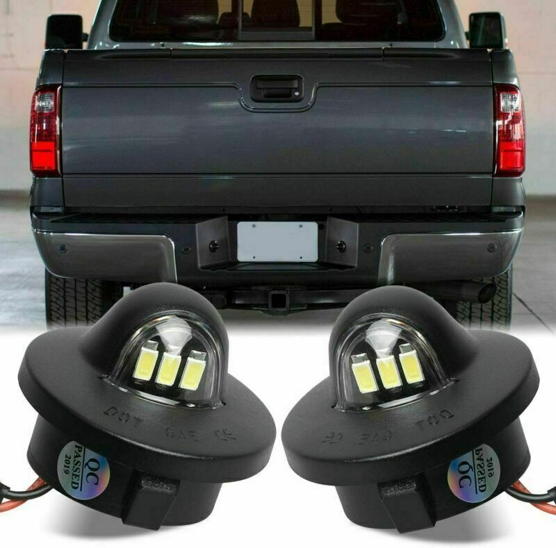 LED License Plate .Light Lamp Assembly Replacement For Ford F150 F250 ...