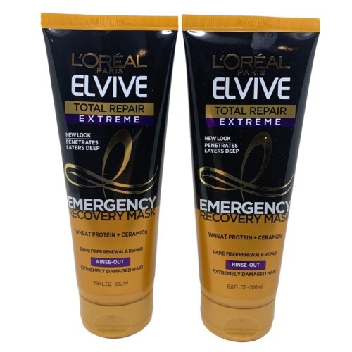 Lot x 2 L'Oreal Paris Elvive Total Repair Extreme Emergency Recovery ...