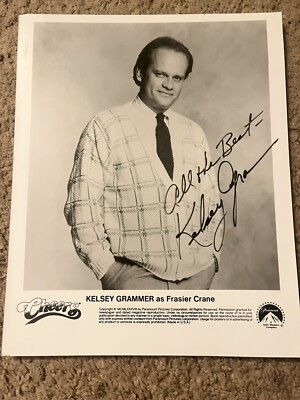 KELSEY GRAMMER CHEERS FRASIER AUTOGRAPH 8 x 10 PHOTO Promo Picture | eBay