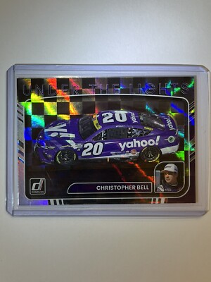 2023 Donruss Racing Christopher Bell Checker Under The Lights UL14 ...