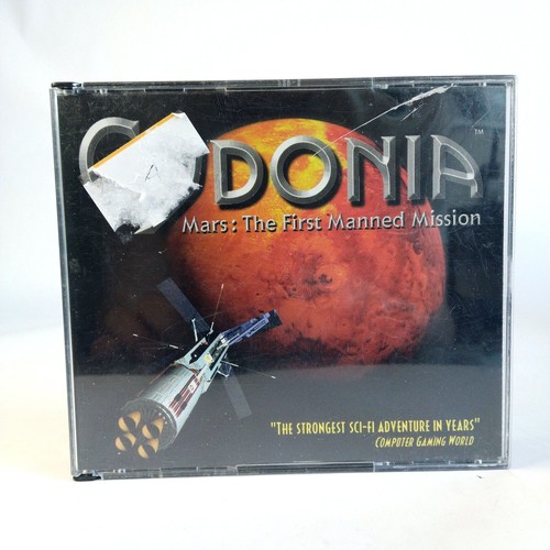 Cydonia Mars The First Manned Mission Complete CIB PC CD ROM 1998 ...