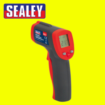Sealey VS900 Infra Red Laser Lazer Digital Thermometer - Hand Held ...